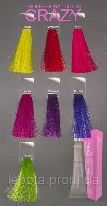 Краситель прямого действия CRAZY Color BY FAMA Professinal, 60 ml (ID ...