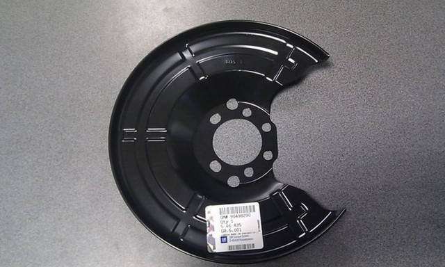 Щиток заднего тормозного диска GM 90498290 OPEL Astra-G/H Corsa-C Combo ...