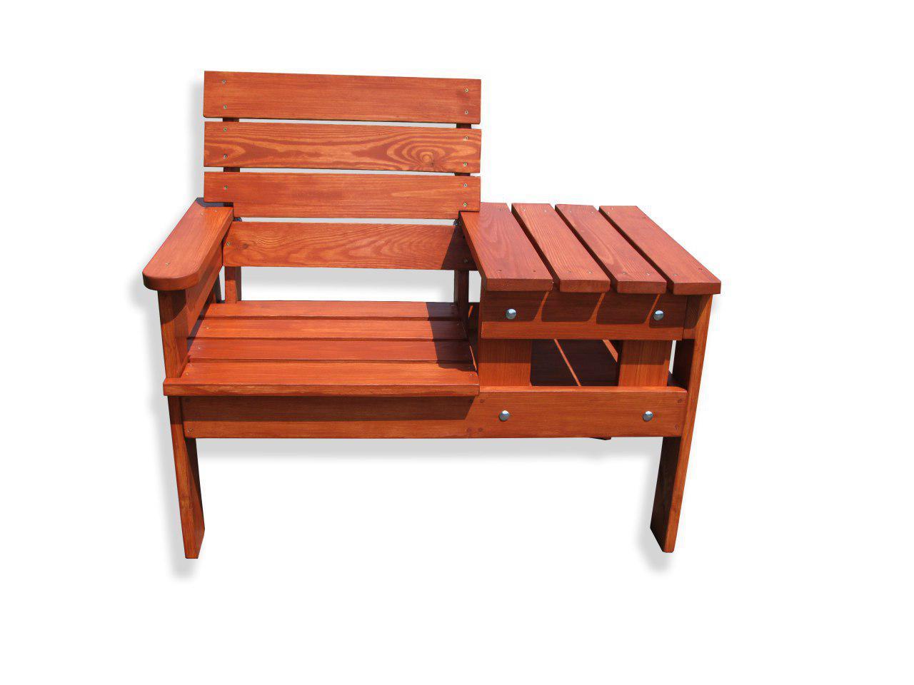 Лавка уличная со столиком - 96 фото