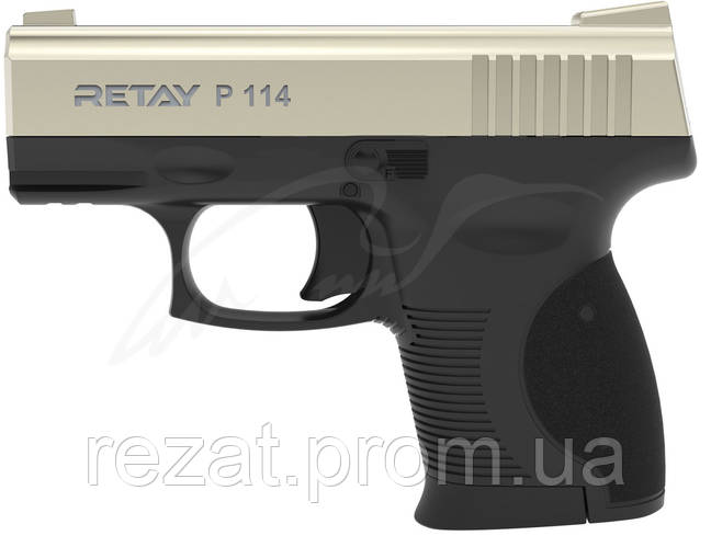 Купить Пистолет стартовый Retay P114 кал. 9 мм. Цвет - satin., цена ...