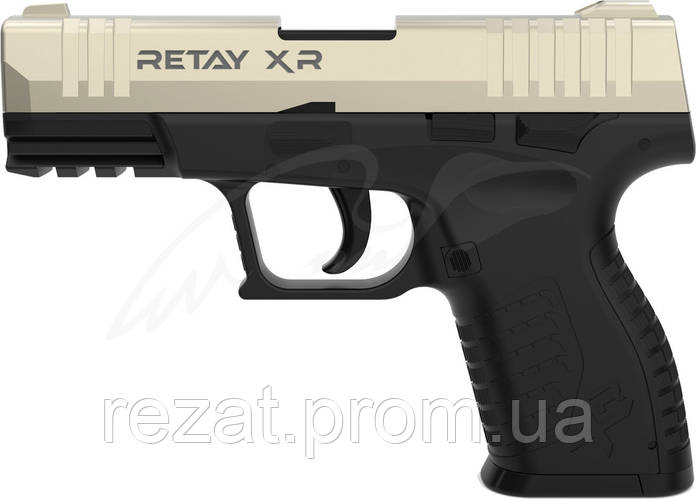 Купить Пистолет стартовый Retay XR кал. 9 мм. Цвет - satin., цена 2226 ...