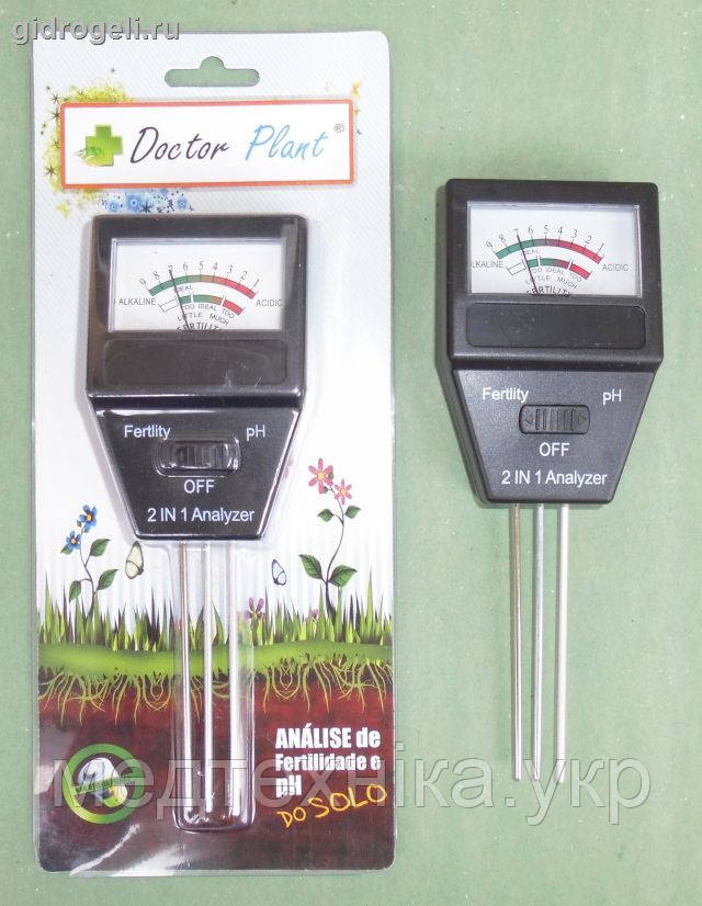 Измеритель Кислотности и Плодородия Грунта 2 в 1 ETP-307 (SR7032 2in1 ...