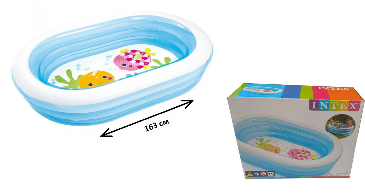 Надувной бассейн Китенок Intex 57482, 163 х 107 х 46 см (ID#993572417), цена: 899 ₴, купить на ...