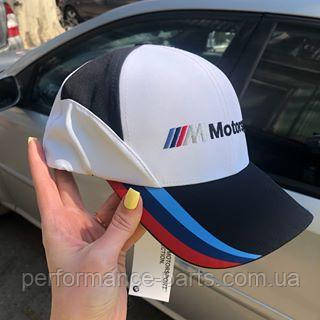 Бейсболка BMW Motorsport Fan Cap, Unisex, White/Black 80162463073, цена ...