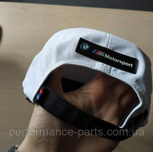 Бейсболка BMW Motorsport Fan Cap, Unisex, White/Black 80162463073, цена ...