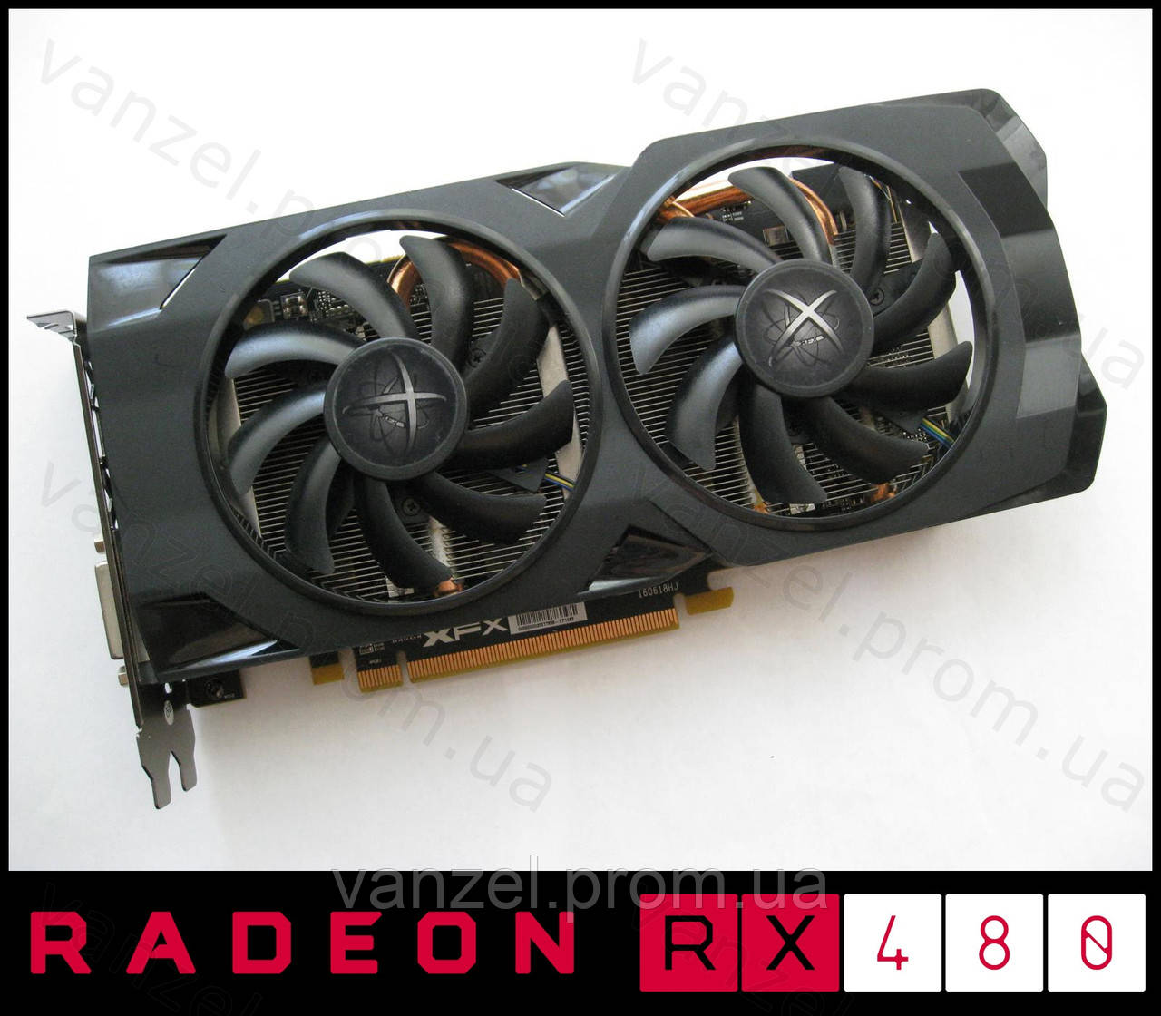 XFX Radeon RX 480 8GB GDDR5 256-bit HDMI PCI-E (RX480) Видеокарта (ID ...