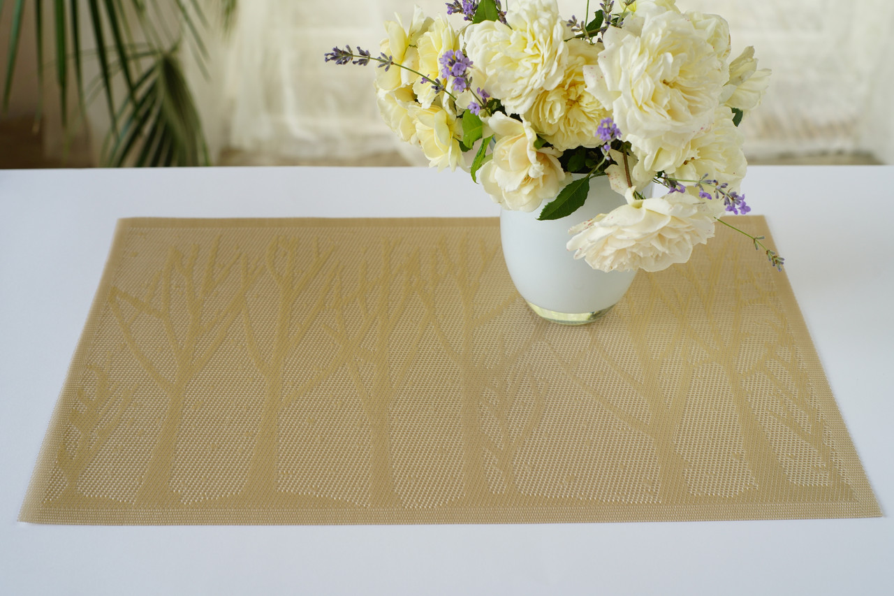 Салфетка-подложка на стол под посуду Деревья 30см*45см: продажа, цена в ...