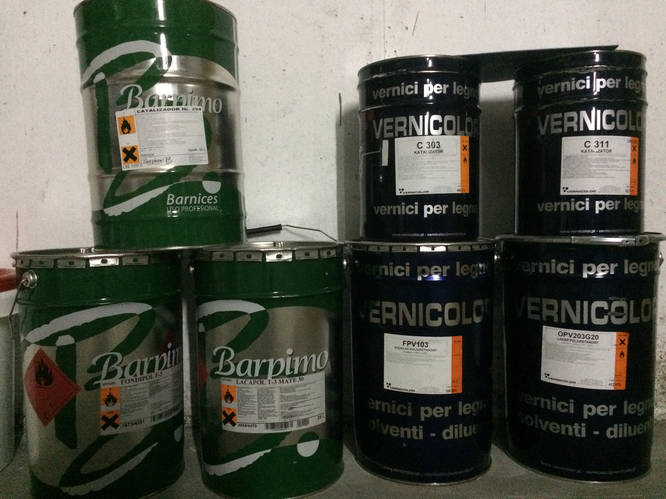 Поліуретановий паркетний лак Barpimo Lacapol T-340 ( фасовка 25 л лаку + 12,5 л затверджувача ...