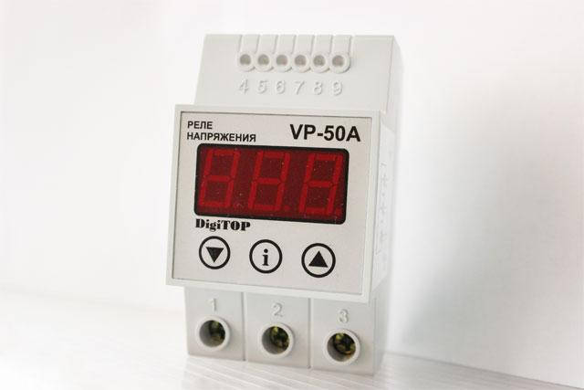 Реле напряжения digiTOP V-protector 50A din (ID#24558933), цена: 1094. ...