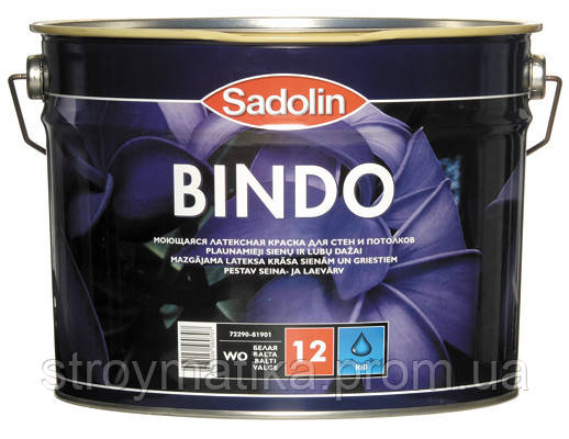 Фарба для стін SADOLIN BINDO 3,7,12,20,40, ціна 734 грн — Prom.ua (ID#104081214)
