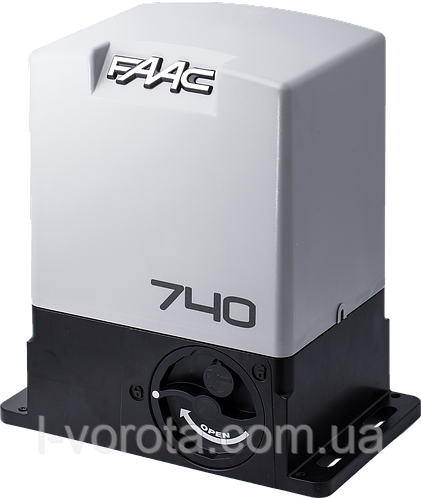 FAAC 740 комплект для откатных (сдвижных) ворот (макс. вес ворот 500 кг), цена 19175 грн — Prom ...