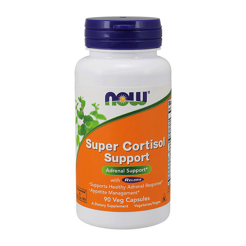 Супер поддержка уровня кортизола Now Foods Super Cortisol Support (90 ...