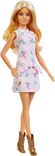 Кукла Барби Модница Barbie Fashionistas Doll, Pink Pattern Original ...