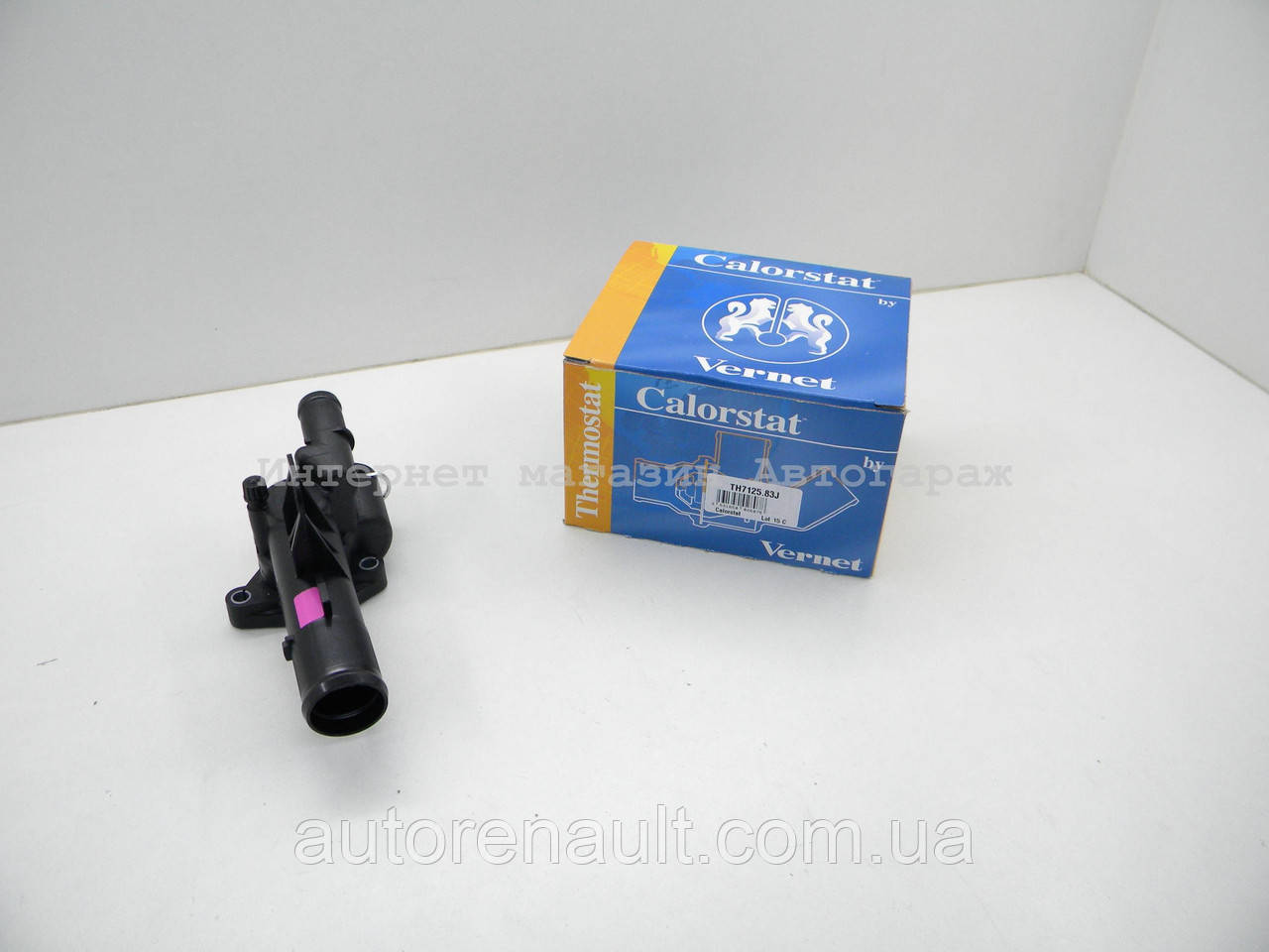 Термостат (с корпусом) на Рено Кенго II 1.5dCi 08-> CALORSTAT by Vernet ...