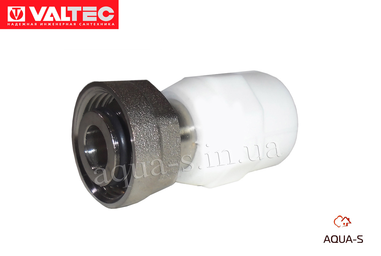 Соединение с накидной гайкой Valtec PPR 20x3/4" (евроконус) VTp.708.E.02005: продажа, цена в ...
