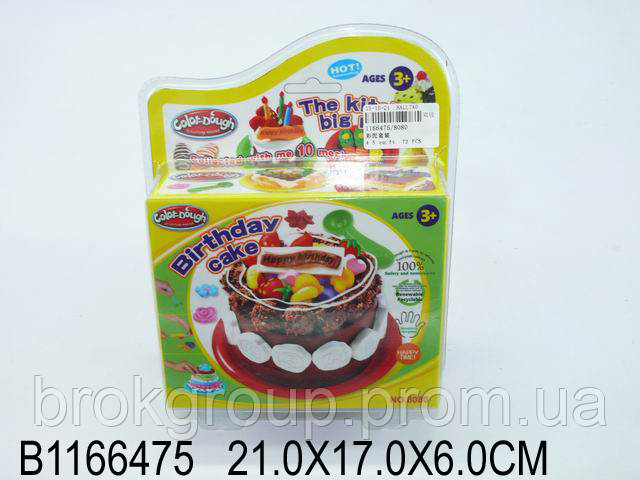 Моделін Торт "Color-Dough" 21,0*17,0*6,0см у Коробці 8080 — Купить ...