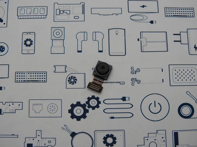 Фронтальная камера Huawei P8 lite 2017 PRA-LA1 (передняя) Сервисный ...