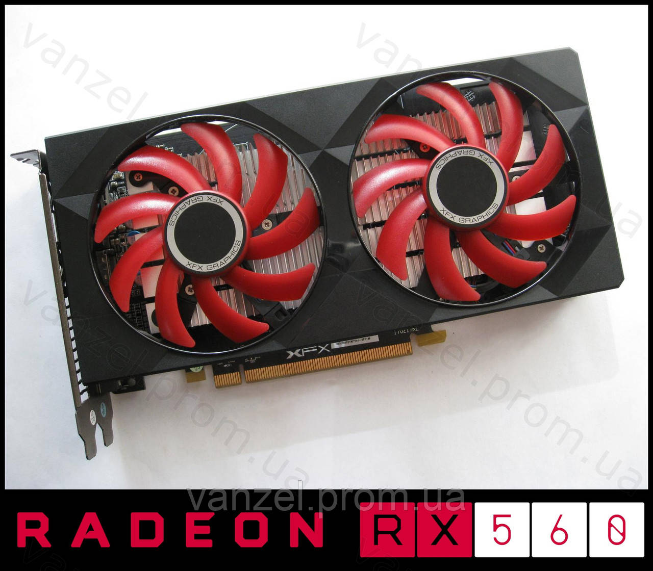 XFX Radeon RX 560 4GB GDDR5 HDMI PCI-E (RX560) Видеокарта: продажа, цена в Херсоне. Видеокарты ...