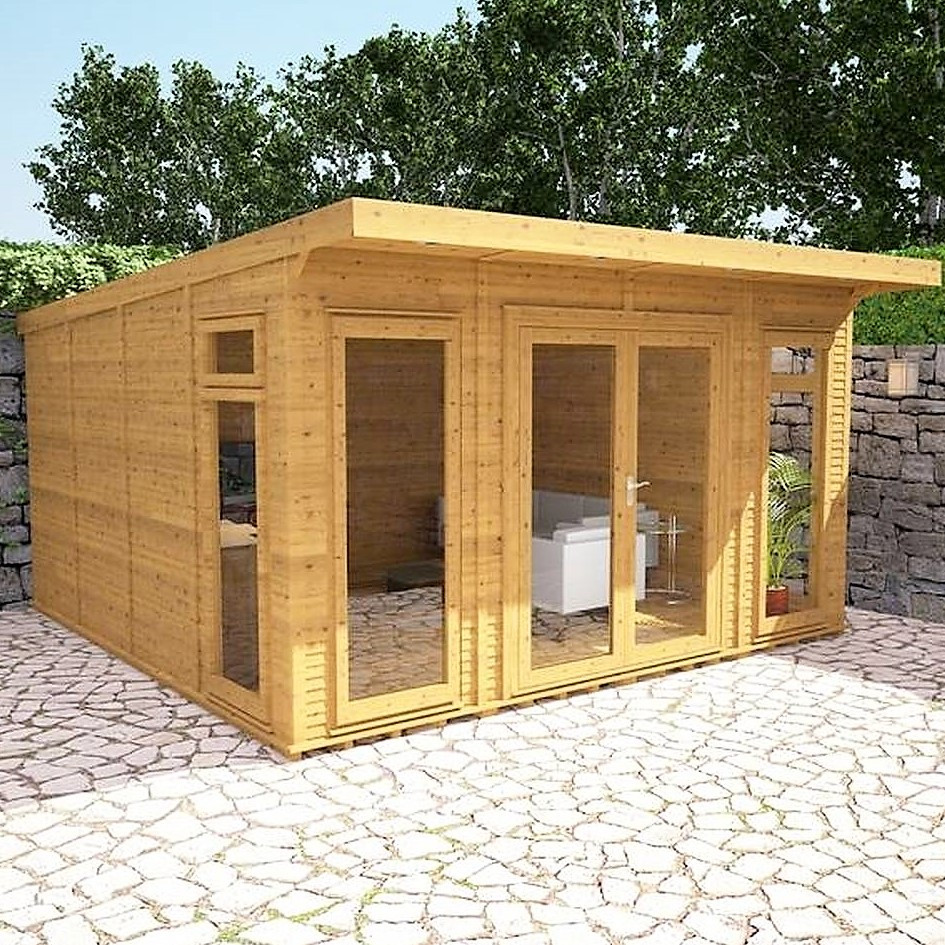 Закрытая беседка деревянная 4х4 сборная дачная от производителя Wood ...