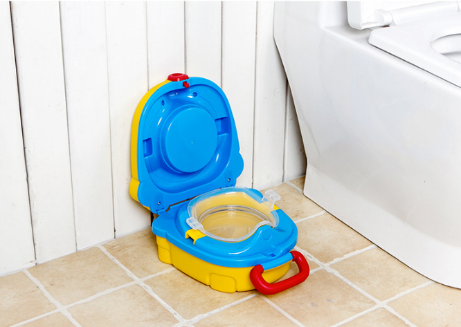 Дитячий дорожній горщик BECUTE Travel Potty Жовтий (SUN4999) (ID ...
