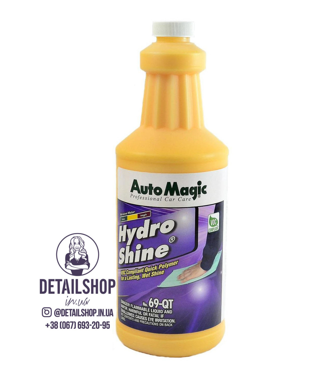 Полимер-консервант Auto Magic Hydro Shine 69-QT (946 мл), цена 960 грн ...