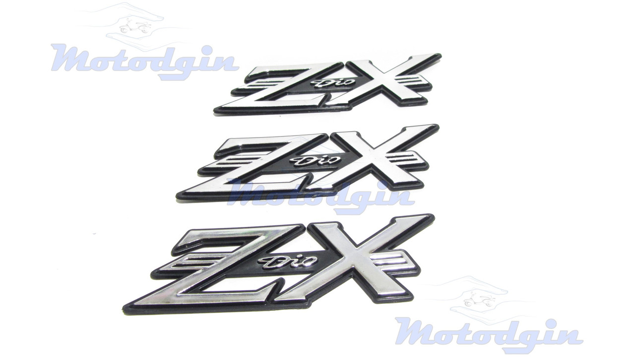 Наклейки Буквы ZX Dio Объемные — Купить Недорого на Bigl.ua (1007697714)