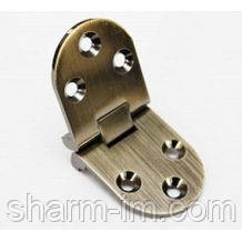 Петля для складного стола 180 градусов (Siso) Бронза 30х72 мм: продажа ...