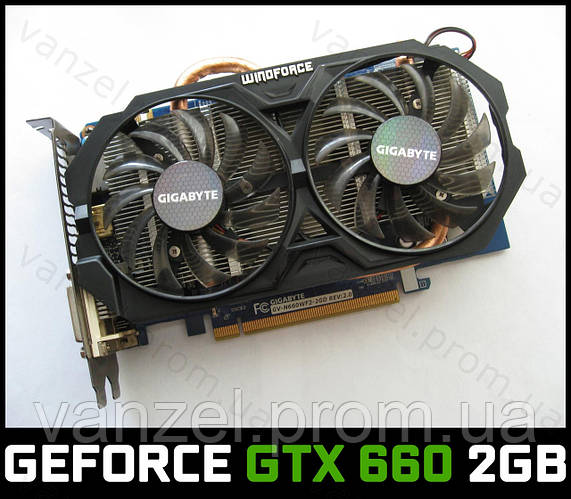 Gigabyte GeForce GTX 660 2GB GDDR5 192-bit HDMI PCI-E (GTX660 ...