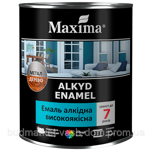 Эмали алкидные TM "Maxima" белая - 2,3 кг. (ID#747427431), цена: 621 ...