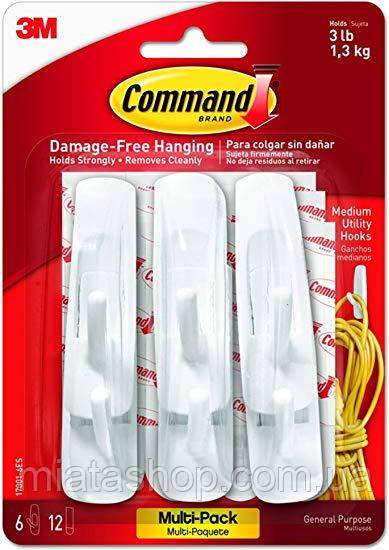 Крючки для подвешивания Command , 6 шт: продажа, цена в Тернополе ...