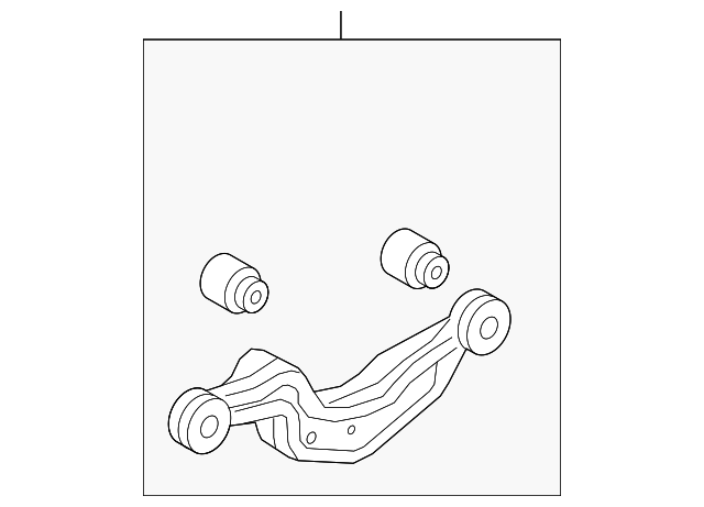 Рычаг задней подвески верхний правый GM 84178161 OPEL Insignia & Buick ...