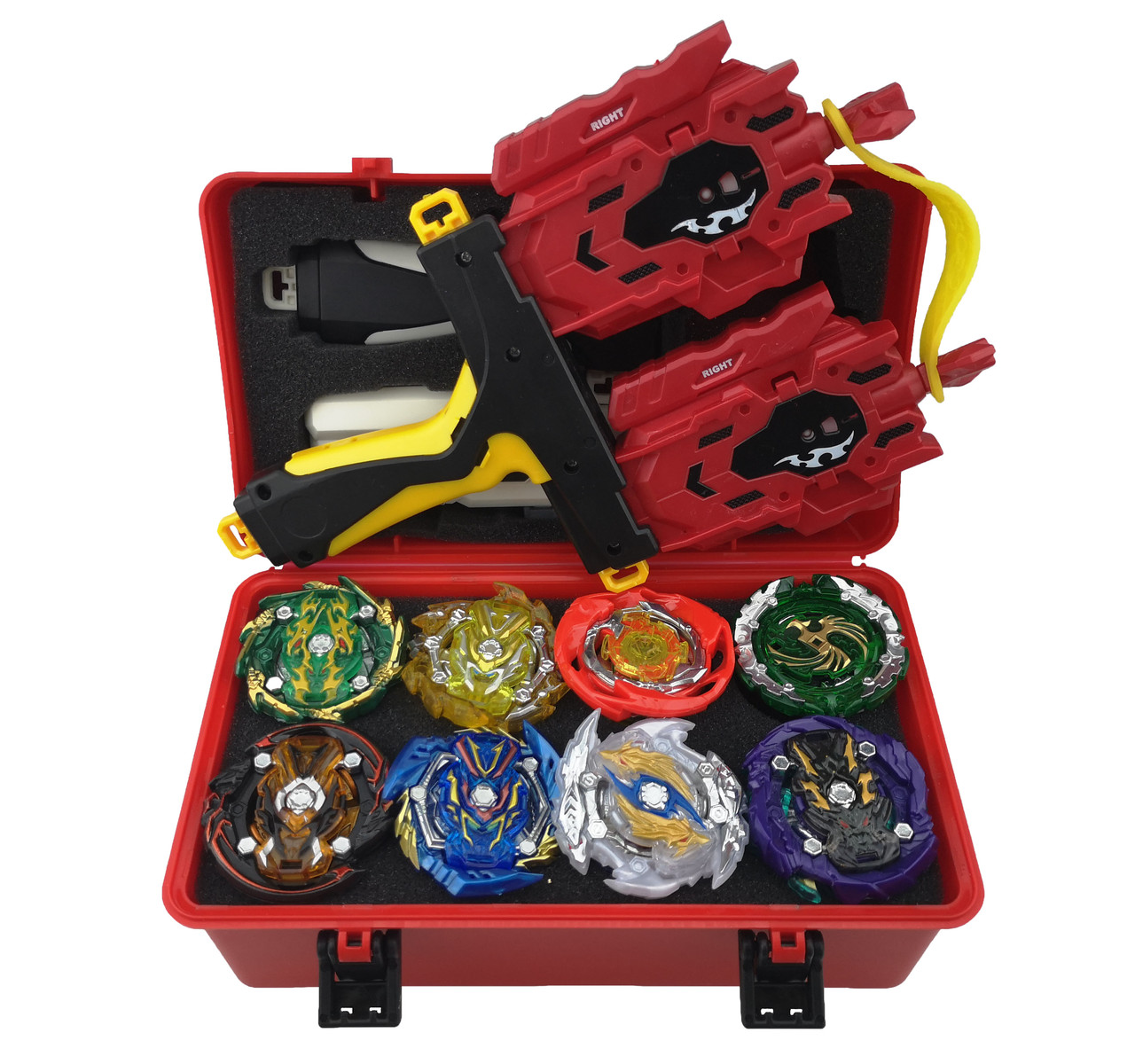Купити Набір Beyblade Box 8 шт. бейблейд, серія Turbo Gold (Золотий ...