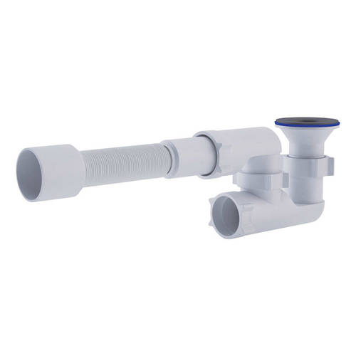 Сифон ANI Plast Е215-E216 для душевого поддона с ревизией, выпуск 70 мм ...