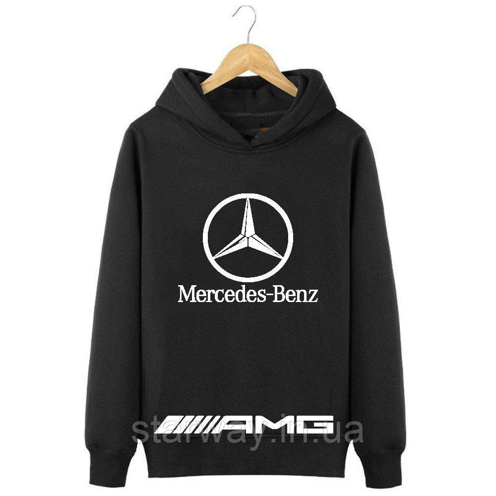 Купить Худи Mercedes Benz logo | черная толстовка, цена 850 ₴ — Prom.ua ...