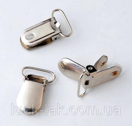 Купить Зажимы, клипсы металлические для чулок, подтяжек 20 мм, с ...