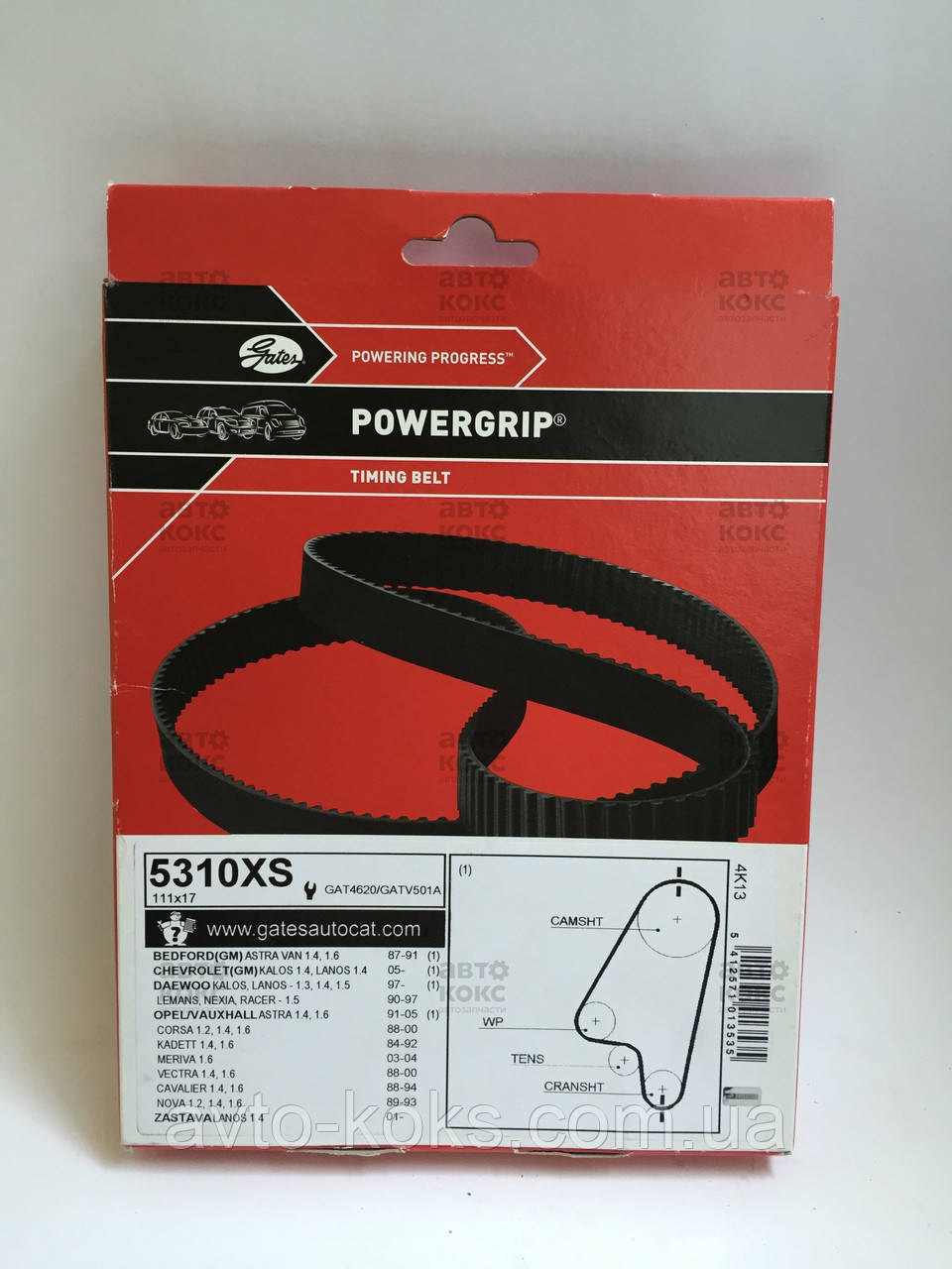 Купить Ремень ГРМ Gates 5310XS Daewoo Lanos, Kalos 1.3, 1.4, 1.5, цена ...
