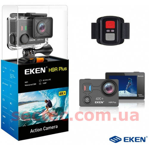 Купити Eken H9R plus Wi-Fi Екшн камера (чорна), ціна 2500 ₴ - Prom.ua ...