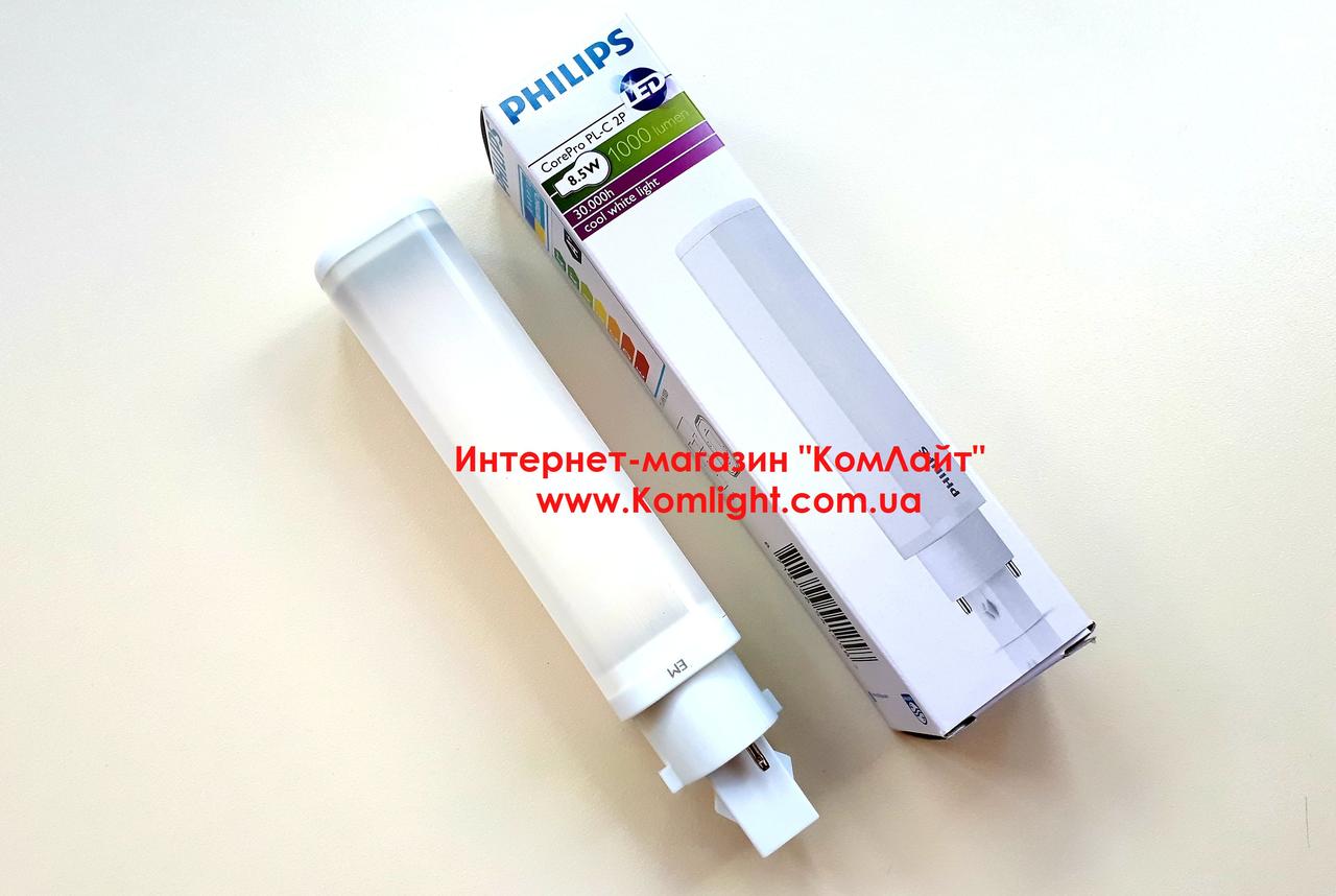 Светодиодная лампа PHILIPS CorePro LED PLC 8.5W 840 2P G24d-3: продажа, цена в Киеве. Лампочки ...