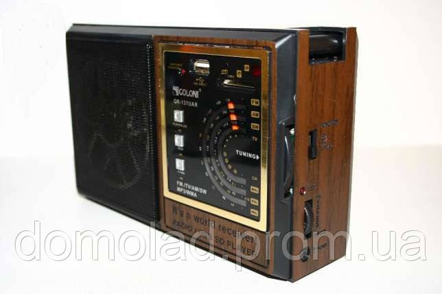 Радіоприймач Golon QR 131 UAR Радіо, ціна 596 грн — Prom.ua (ID#1015345269)