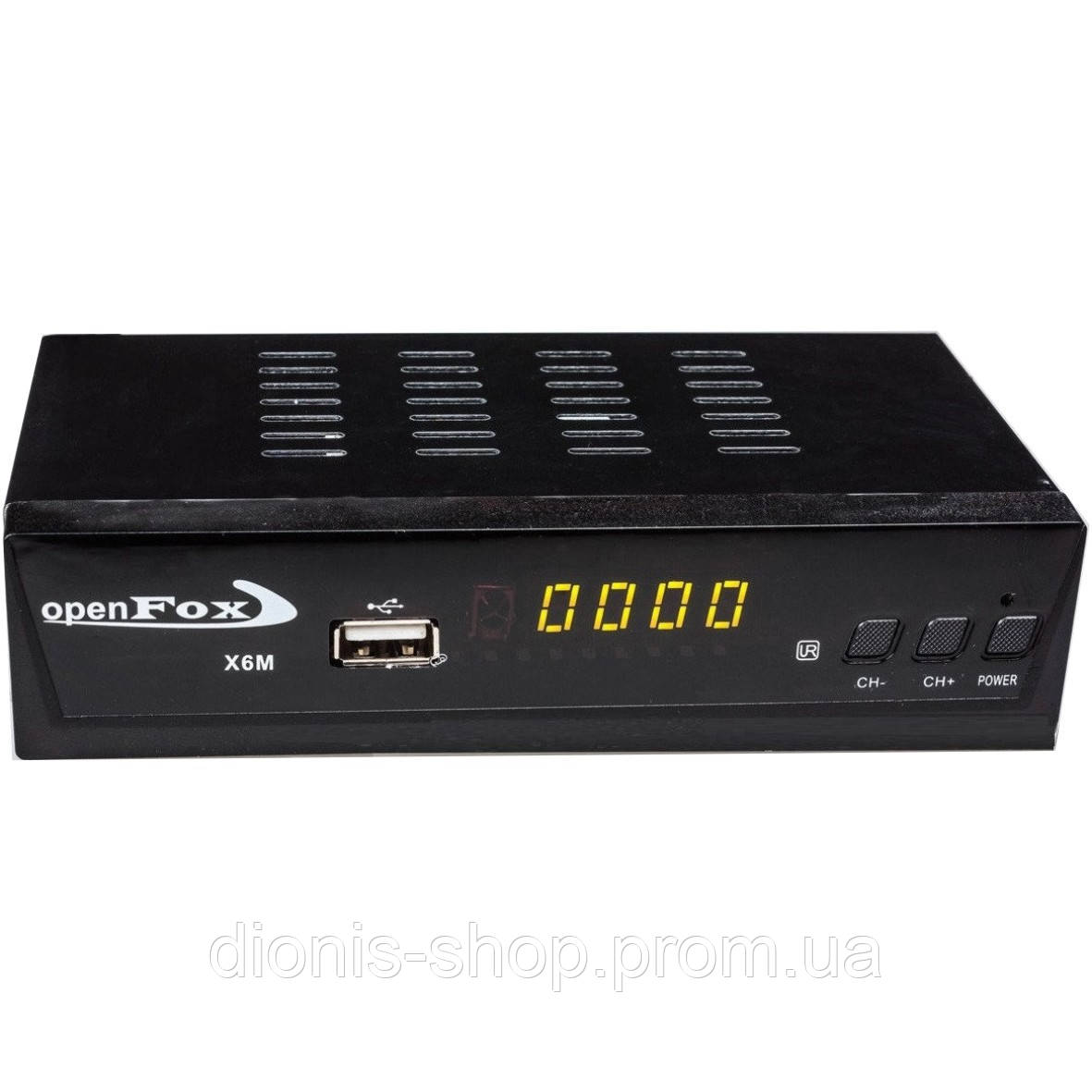 Ресивер OpenFOX x-6M HD DVB-S/S2 (метал, IPTV, YouTube), ціна: 532 ...