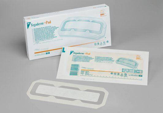 Tegaderm + Pad 9х25см - Стерильная адгезивная повязка с абсорбирующей ...
