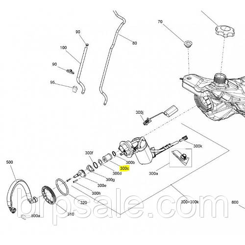 Топливный фильтр для снегоходов BRP LYNX (ID#1018983292), цена: 2161 ...