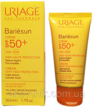 Купить Солнцезащитный крем для лица Uriage Bariesun Cream Very High ...