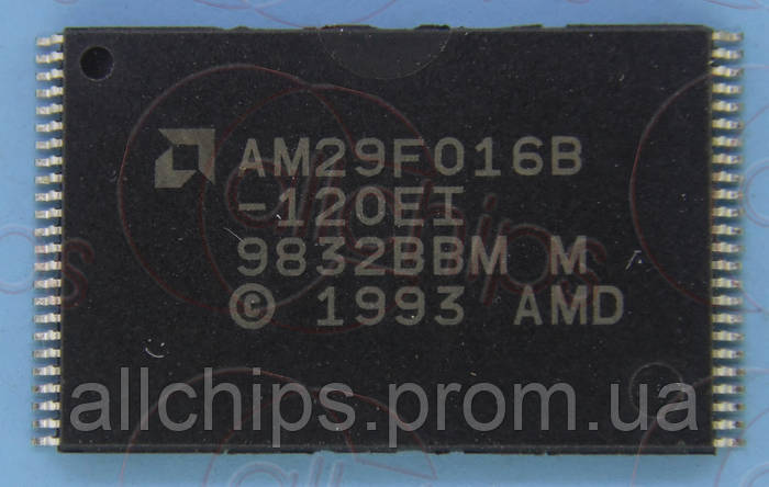 Флэш-память 16Мбит AMD AM29F016B-120EI TSOP48 (ID#72366105), цена: 274. ...