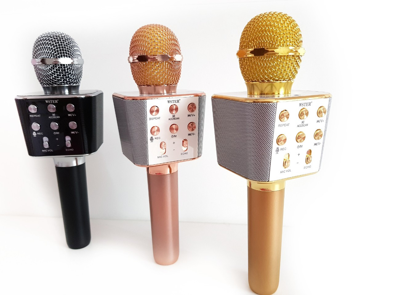 Купити 5 Темборов голосу. Мікрофон-Караоке Bluetooth WSTER WS-1688, ціна 590.40 ₴ - Prom.ua (ID ...