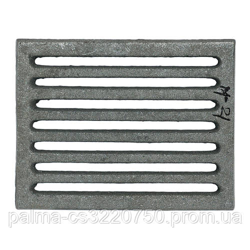 Купить Решетка чугунная для печи (М) (21) 210х160 (8 рядов), цена 200 ...