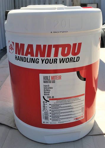 Олива моторна 15w40 CH4 HUILE MOTEUR MANITOU 500 (20 л) 582357 (ID ...