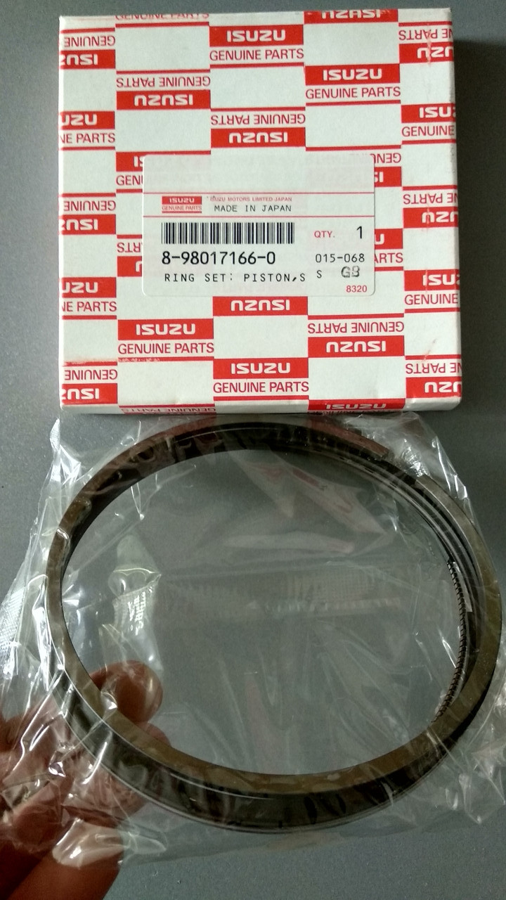 Поршневі кільця двигуна Isuzu 4HK1 6HK1 8980171660 8943915024 ...