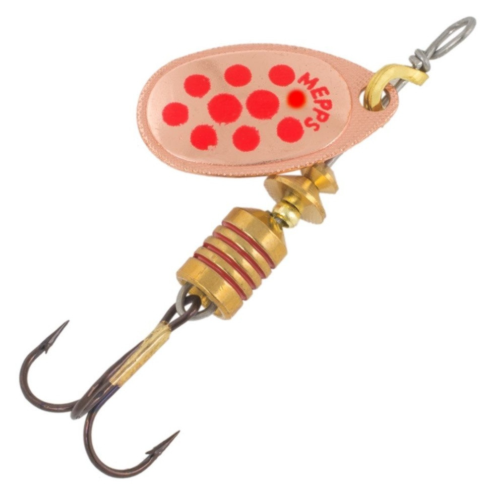 Блесна Mepps Aglia Decorees copper/red dots 2 4.5гр (30 115 002 ...
