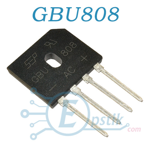 GBU808 діодний міст 800В 8А (ID#645204182), ціна: 13.50 ₴, купити на ...